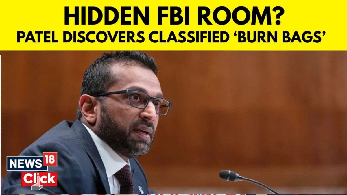 'Secret Room' In FBI Contains 'Burn Bags' With Sensitive Trump-Russia ...