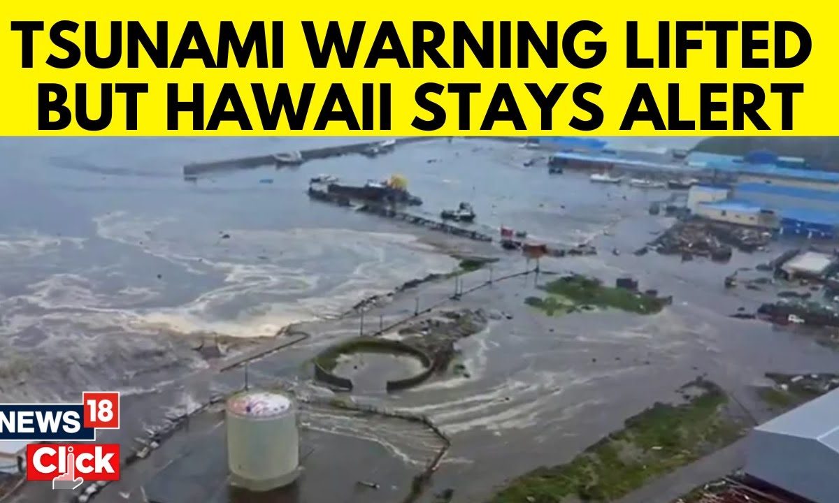 Tsunami Warning Lifted In Most Places But Hawaii Remains On Alert | US Tsunami News | US News ...
