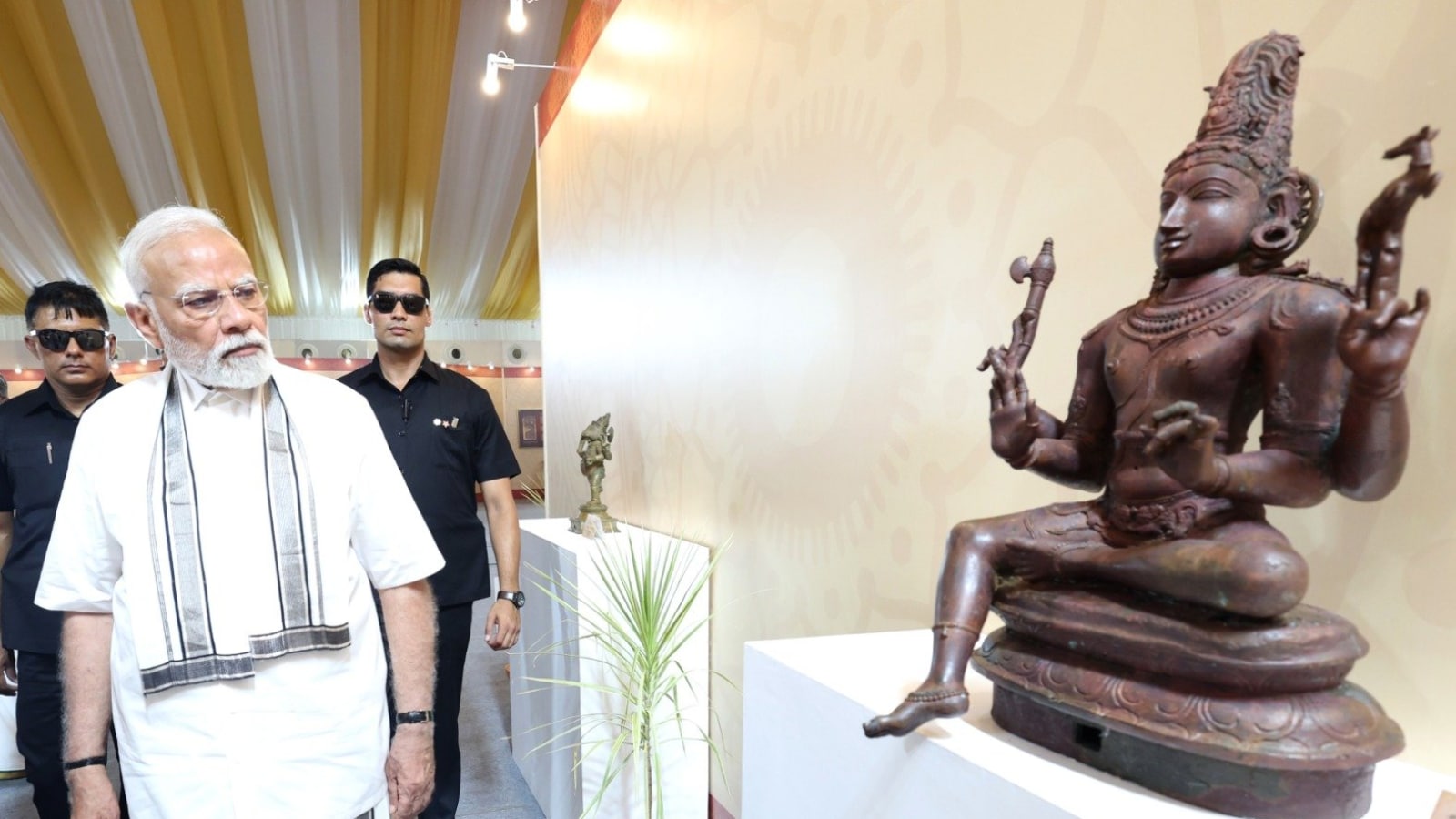 From Exhibition To Temple Tour, PM Modi's Tamil Nadu Visit In Pictures