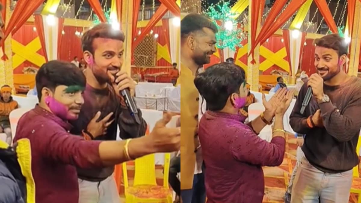 Watch: Akash Deep Shows Off Singing Skills With Bhojpuri Song, Video ...