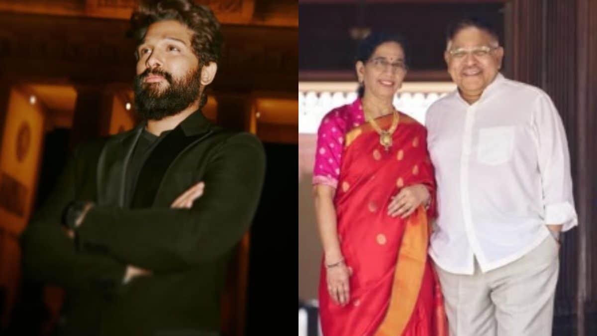 Allu Arjun Shares An Adorable Photo Of His Mother And Father On Parents ...