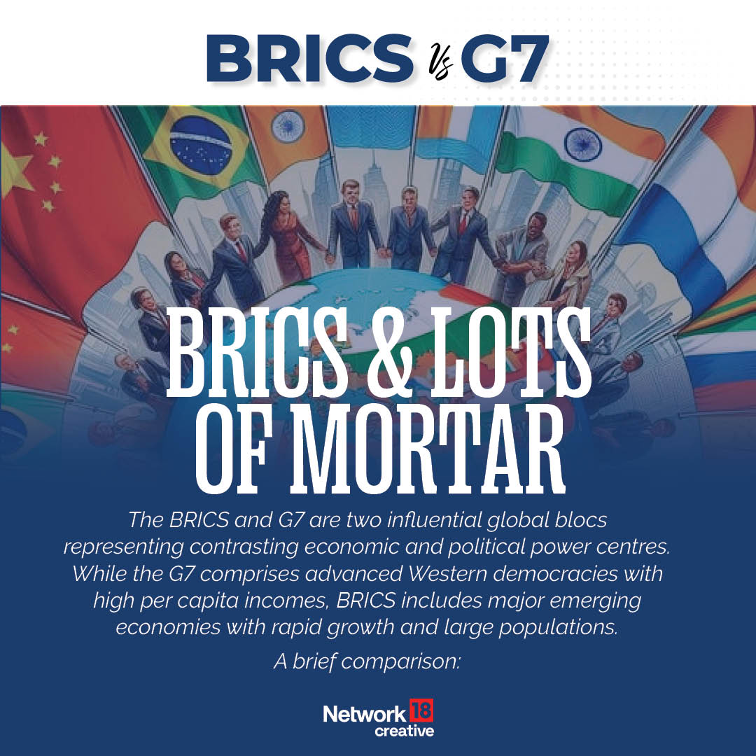 BRICS Vs G7: Comparative Analysis Of Global Economic Powerhouses