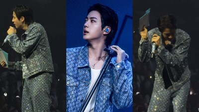 BTS Jin Imitates 'Cheating Couple' From Coldplay Concert, Leaves ARMYs ...