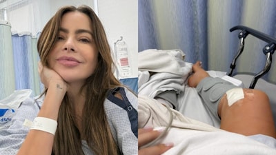 Sofía Vergara Faces Second Knee Surgery, Shares Pic From Hospital | Hollywood News - News18