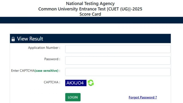 CUET UG 2025 Result LIVE: Declared! Direct Link To Check Scorecards ...