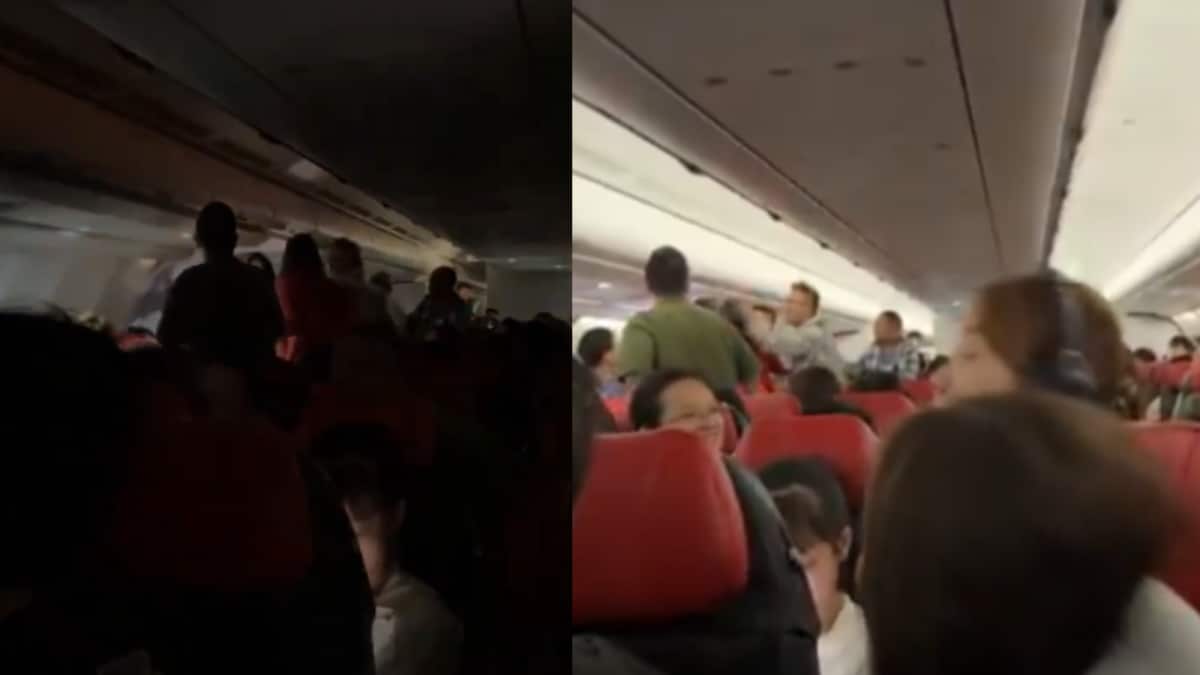 Video: AirAsia Flight Turns Into A WWE Ring After Man Calls Group Of ...