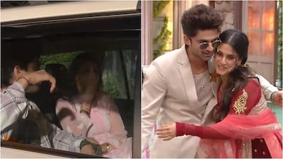 Ex-Couple Isha Malviya, Abhishek Kumar Hide Faces After Being Spotted ...