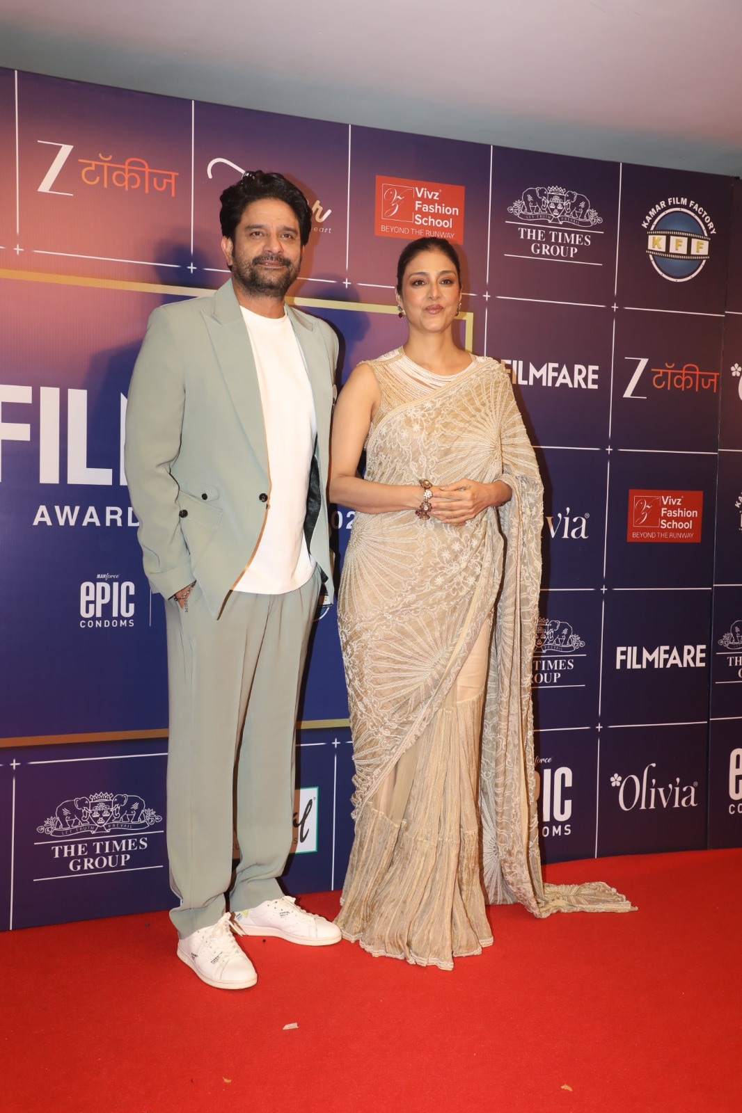 Tabu, Jaideep Ahlawat, Rajkummar Rao: Celebs At Filmfare Awards Marathi ...
