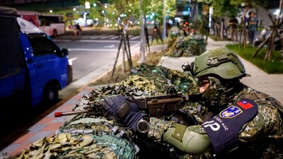 Army Vehicles Open Fire In Taipei As Taiwan Prepares To Face Chinese ...