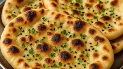 No Tandoor? No Problem! Make Fluffy Tandoori Naan At Home In Just 15 ...