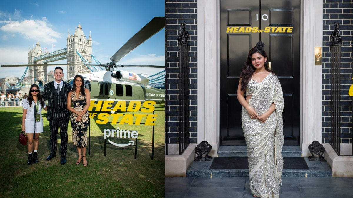 Content Creator Srishti Garg Wears A Gorgeous Saree To The Heads Of ...