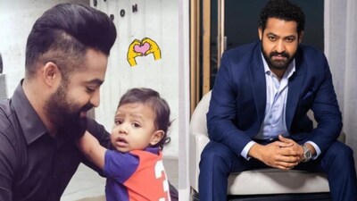 Jr NTR Can’t Stop Smiling In This Adorable Throwback Photo With His Son ...