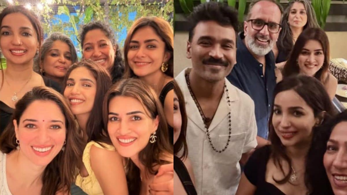 Dhanush Joins Kriti Sanon, Tamannaah Bhatia And Others For Late Night ...