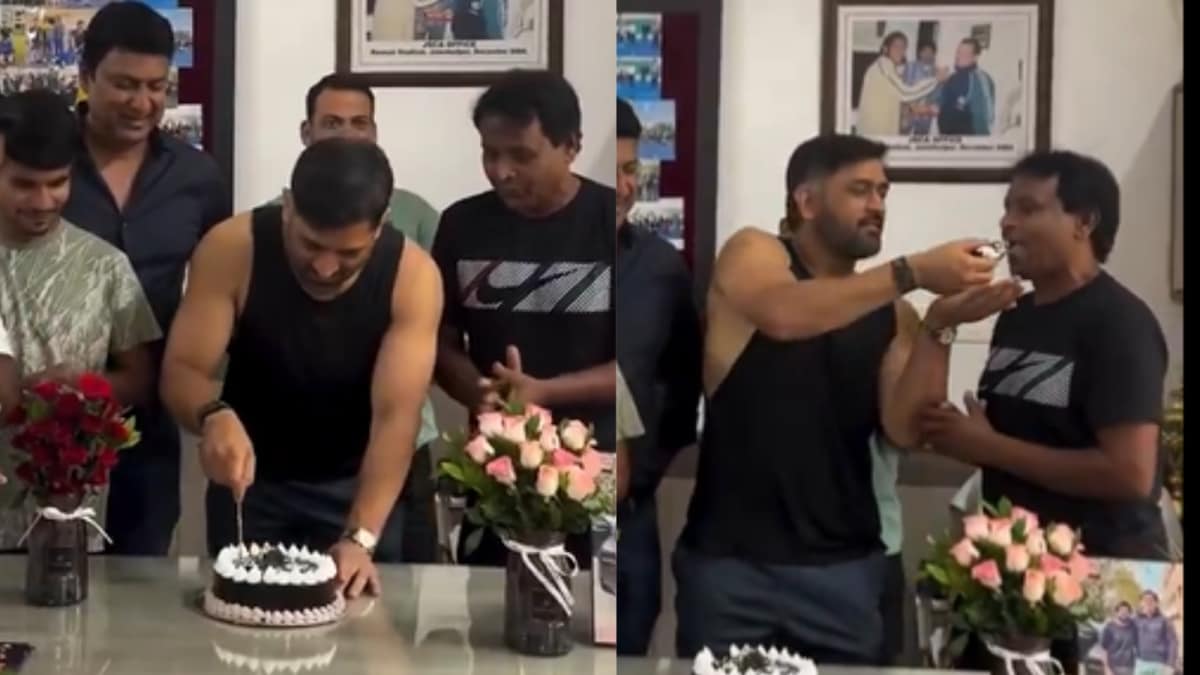 Video Of The Day: MS Dhoni Celebrates 44th Birthday In Ranchi | Watch ...