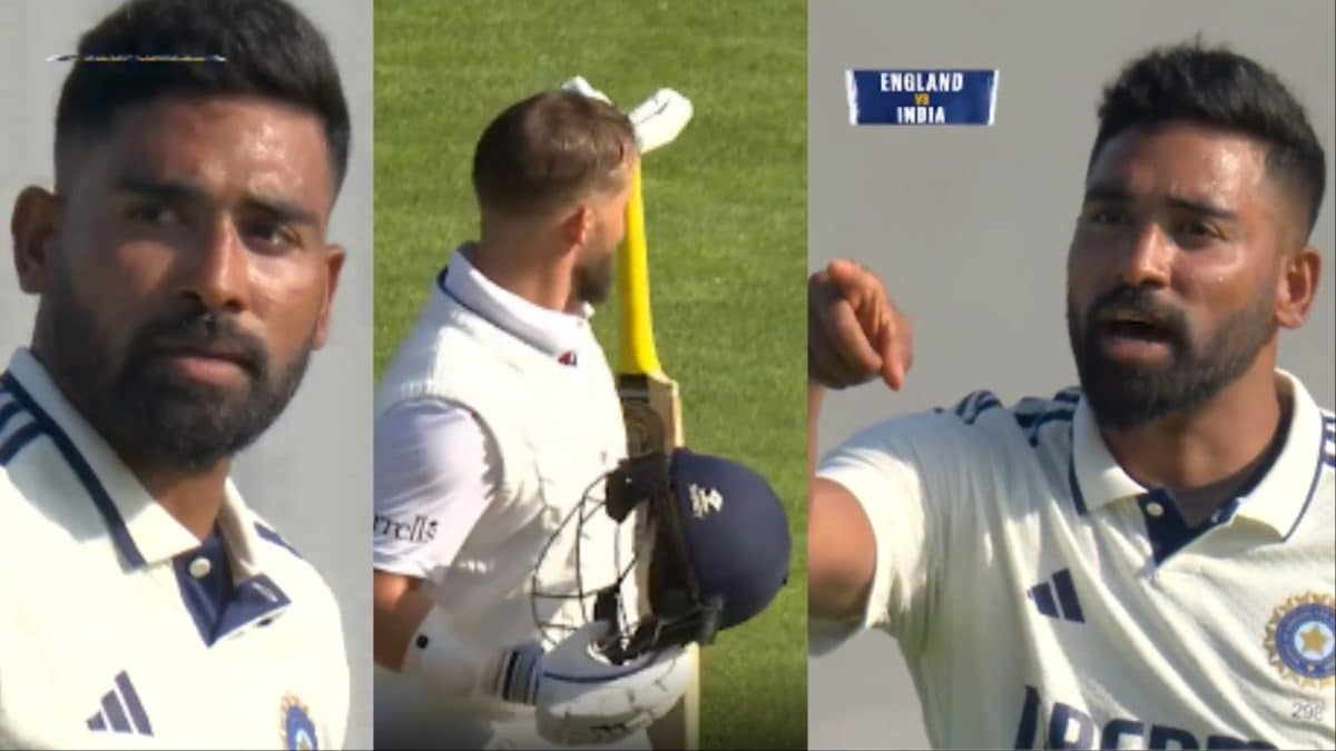 Mohammed Siraj Loses Cool, Video Of Fight With Ben Duckett Goes Viral | Watch | Cricket News ...