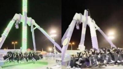 23 Escape Death As Amusement Park Ride Comes Crashing Down In Saudi ...