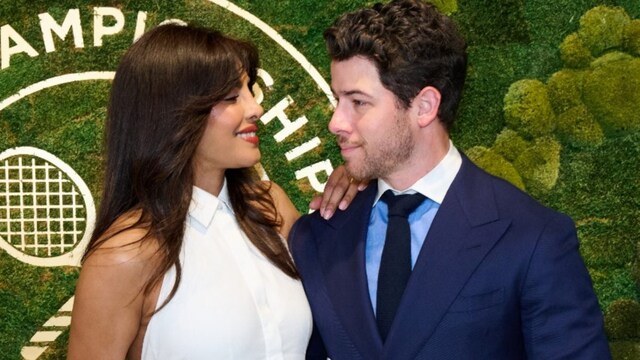 Priyanka Chopra Can't Stop Adoring Nick Jonas, Makes Stylish Appearance ...