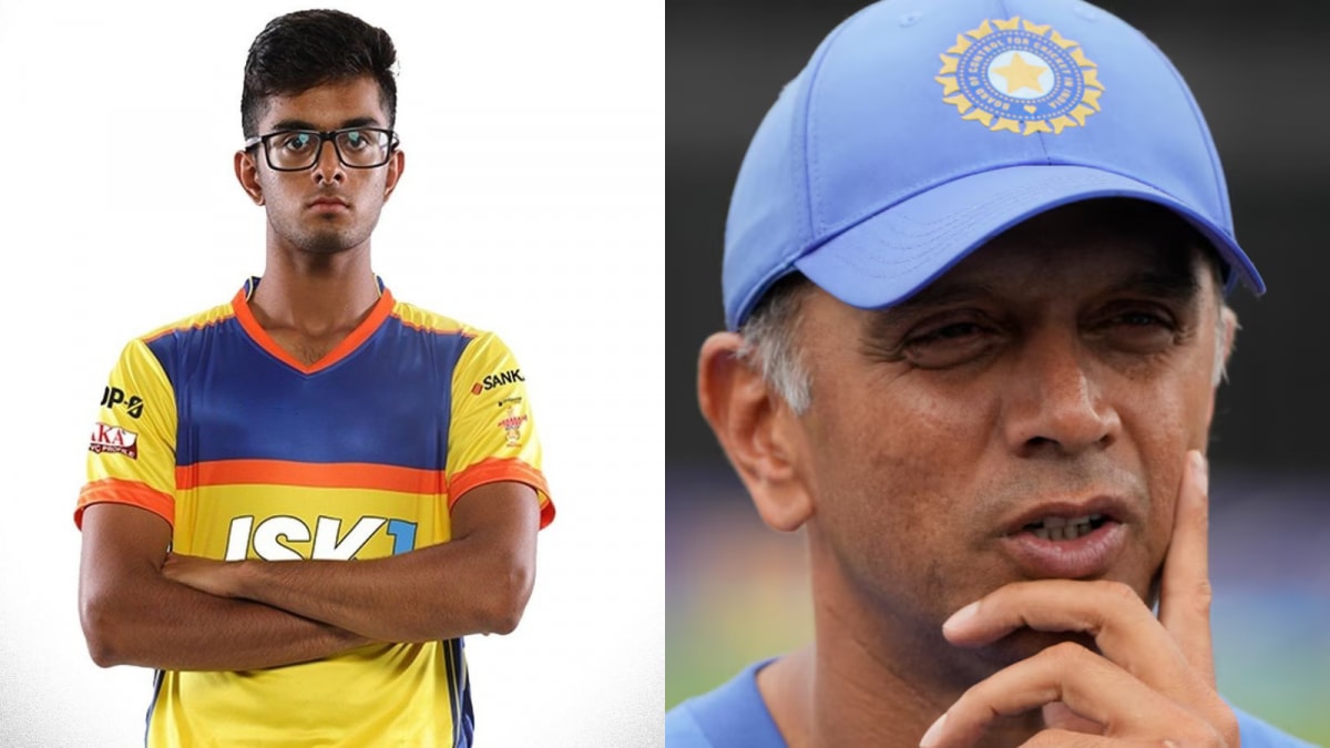 Rahul Dravid's Son, Samit, Goes Unsold In Maharaja Trophy T20 Auction ...