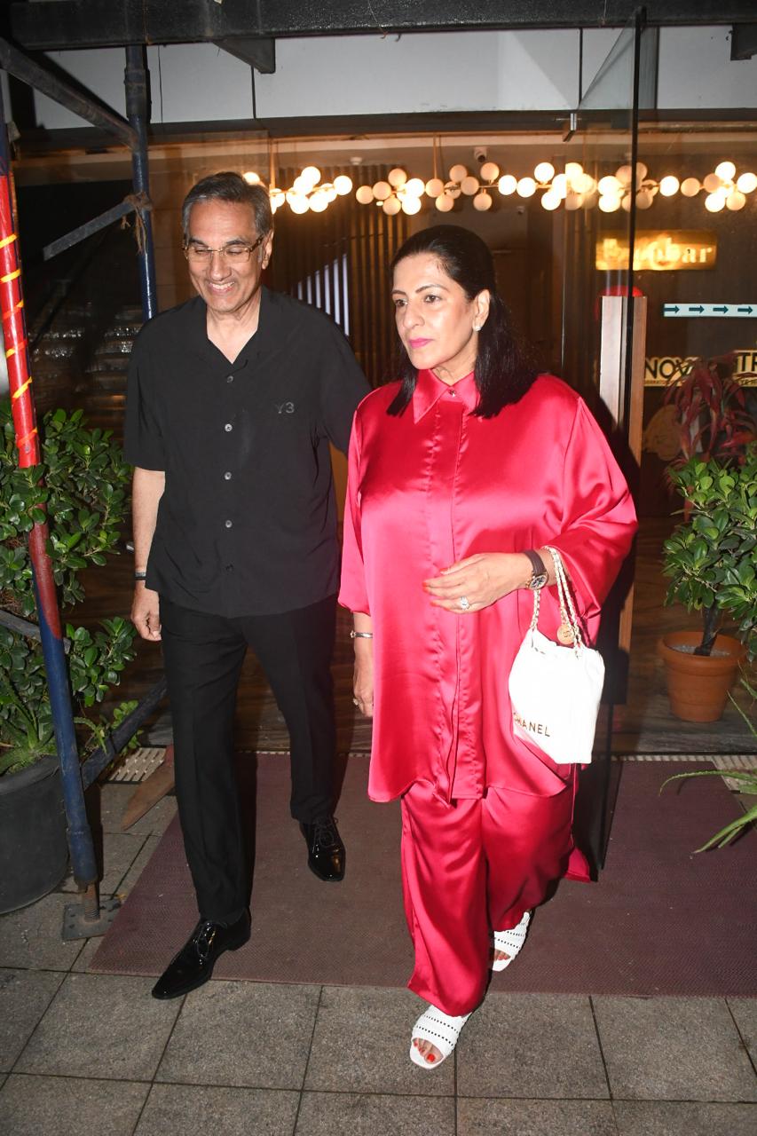 Salman Khan Attends Ex-Girlfriend Sangeeta Bijlani's 65th Birthday Celebrations | PICS