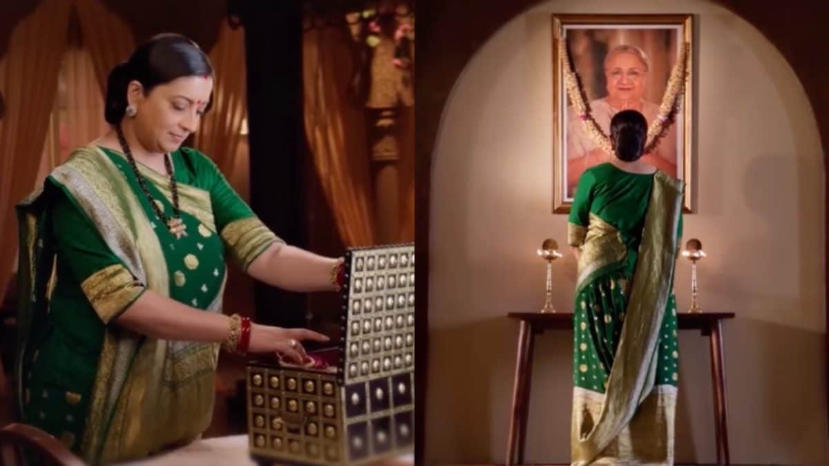 Smriti Irani Walks Down Memory Lane As Tulsi In New Kyunki Promo ...