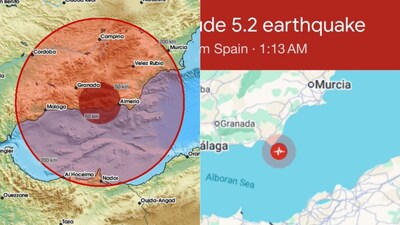 5.5 Magnitude Earthquake Rocks Spain After Flash Foods, Almeria Airport ...