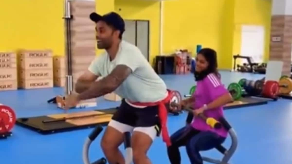 Suryakumar Yadav Joins Aura Farming Trend With Shreyanka Patil At Gym ...