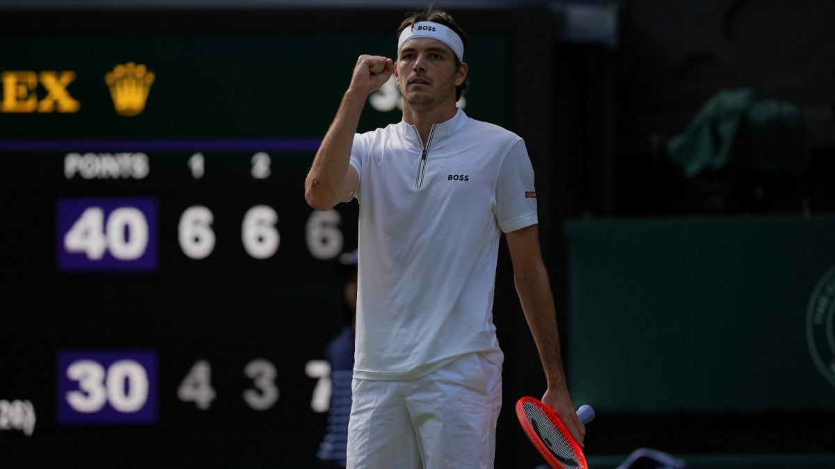 Wimbledon 2025: Taylor Fritz Fires Past Davidovich Fokina To Reach Last ...