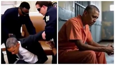 Donald Trump Shares AI Video Showing FBI ‘Arresting’ Barack Obama ...
