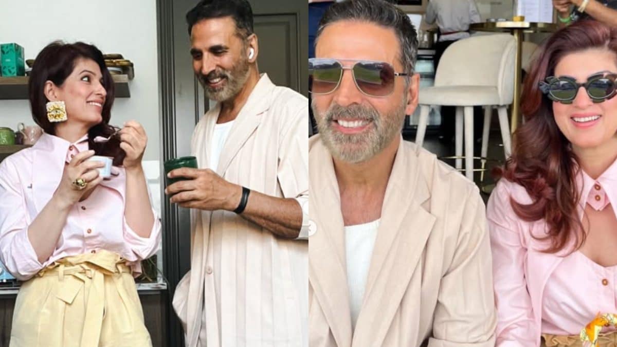 Twinkle Khanna Drops Mushy Pics With Akshay Kumar From Lord's, Says She ...