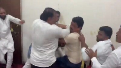 'Game Of Blows': NCP, Chhava Sanghatna Workers Clash Over Kokate's ...