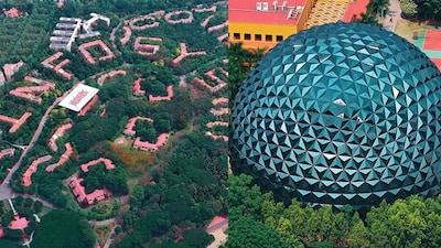 Video: Infosys Mysore Campus Looks Like A Mini-City From Above | Viral ...