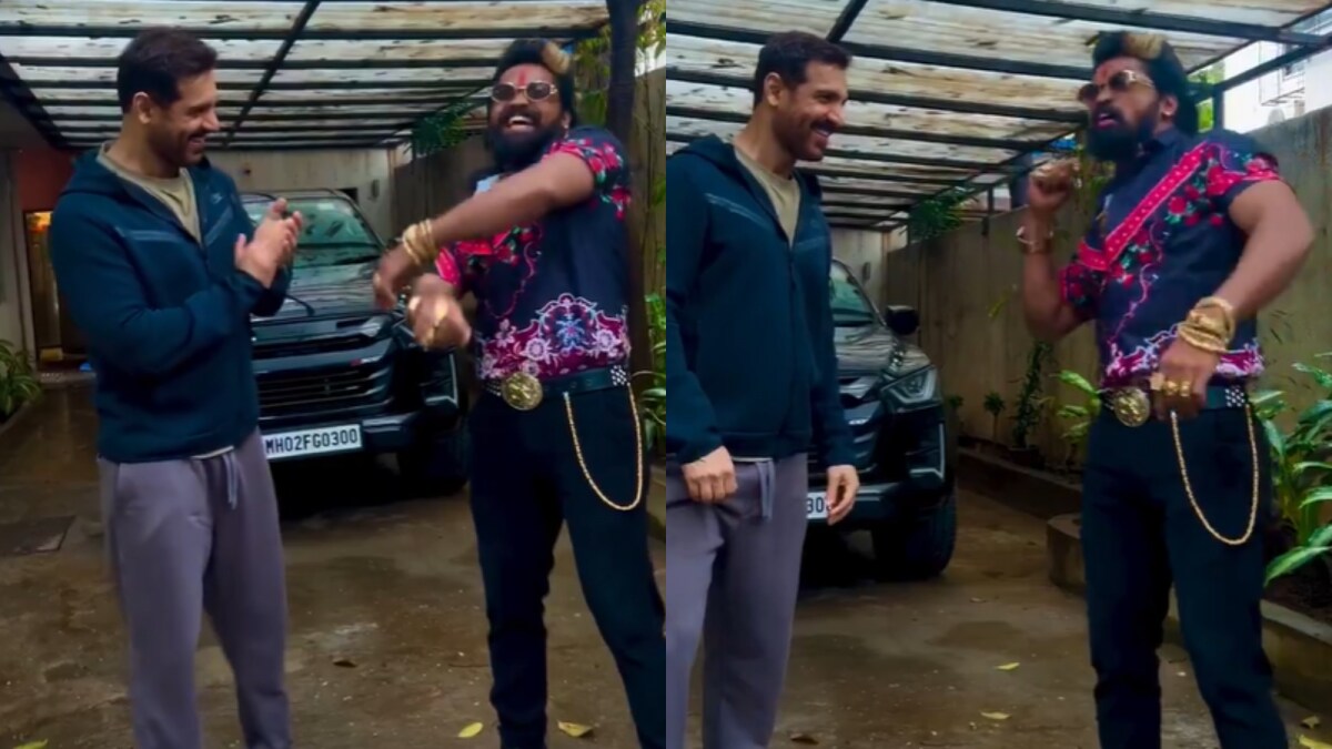 John Abraham Amazed By Fan Dressed As Pushpa, Recreating Allu Arjun's ...