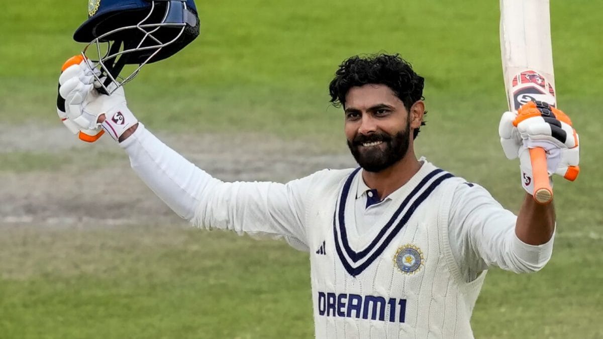 IND vs ENG: Jadeja Skips 'Sword' Celebration After Century, Wife ...