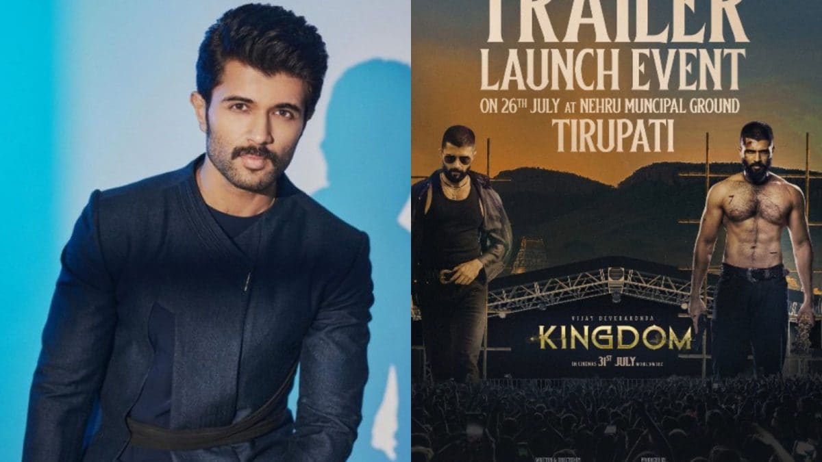 Vijay Deverakonda’s Huge Cutout Installed At Tirupati Ahead Of Kingdom ...