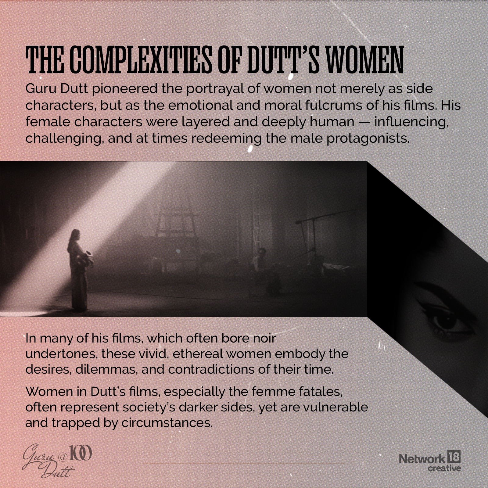 100 Years Of Guru Dutt: A Look Back At The Iconic Women Characters In ...