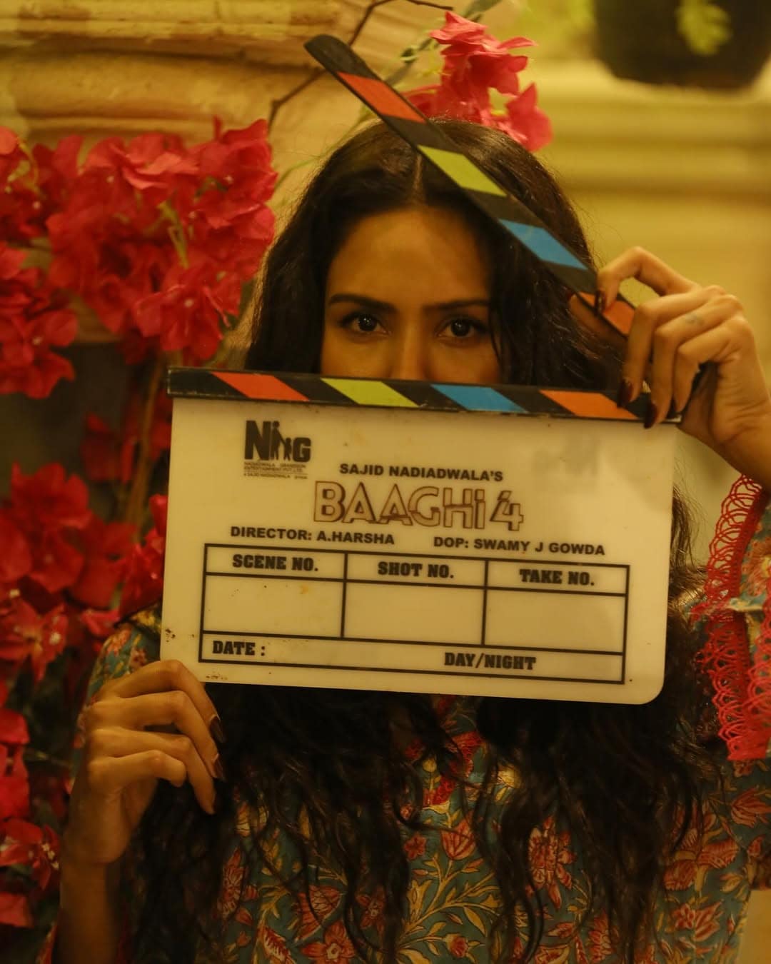 Baaghi 4: Sonam Bajwa Wraps Up Shoot, See Pics