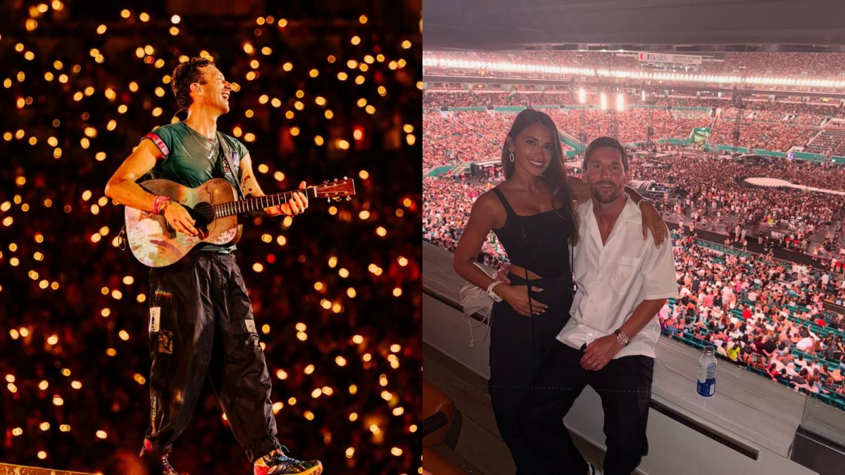 Lionel Messi Spotted At Coldplay Concert, Chris Martin Calls Him 'No 1 ...