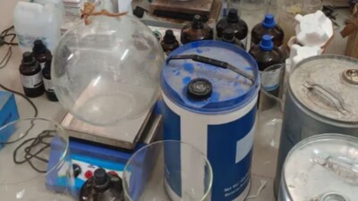 2 Friends Turn Rented Flat Into Drug Lab, Make Rs 15 Crore In 2 Months ...