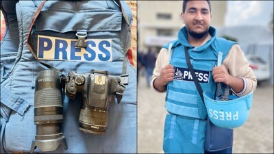 'Equipment For Sale': Gaza Journalist Offers To Sell Press Shield To ...