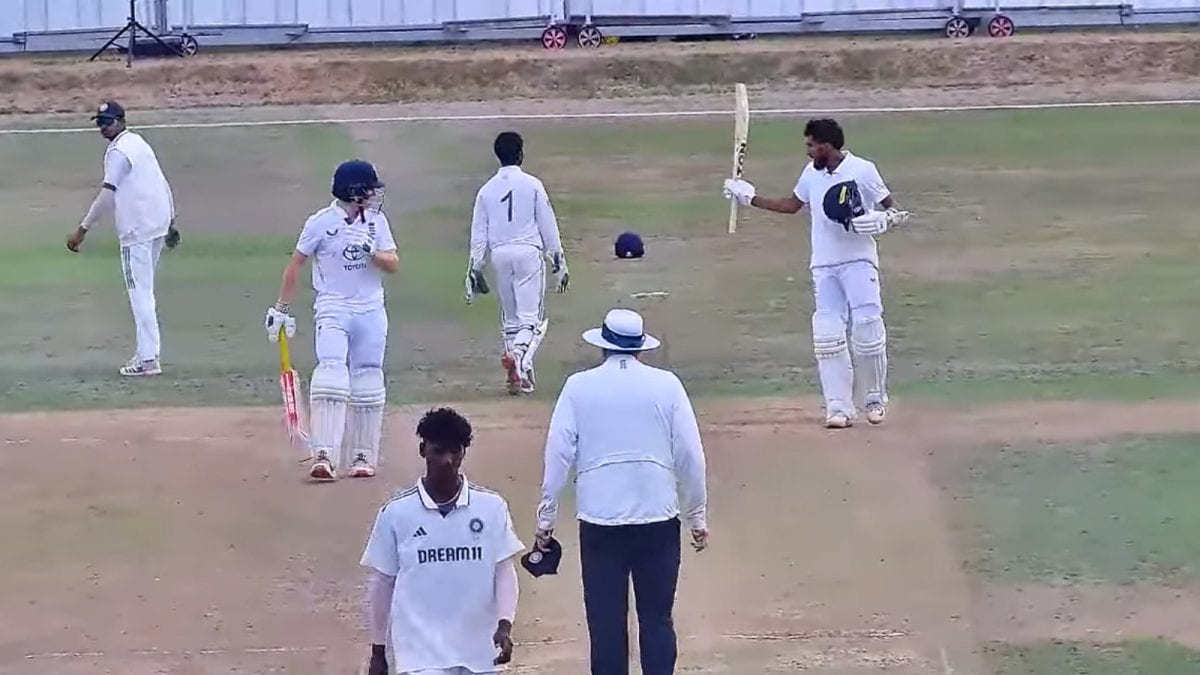 1st Youth Test: Hamza Shaikh Century Helps England U19 Secure Draw ...