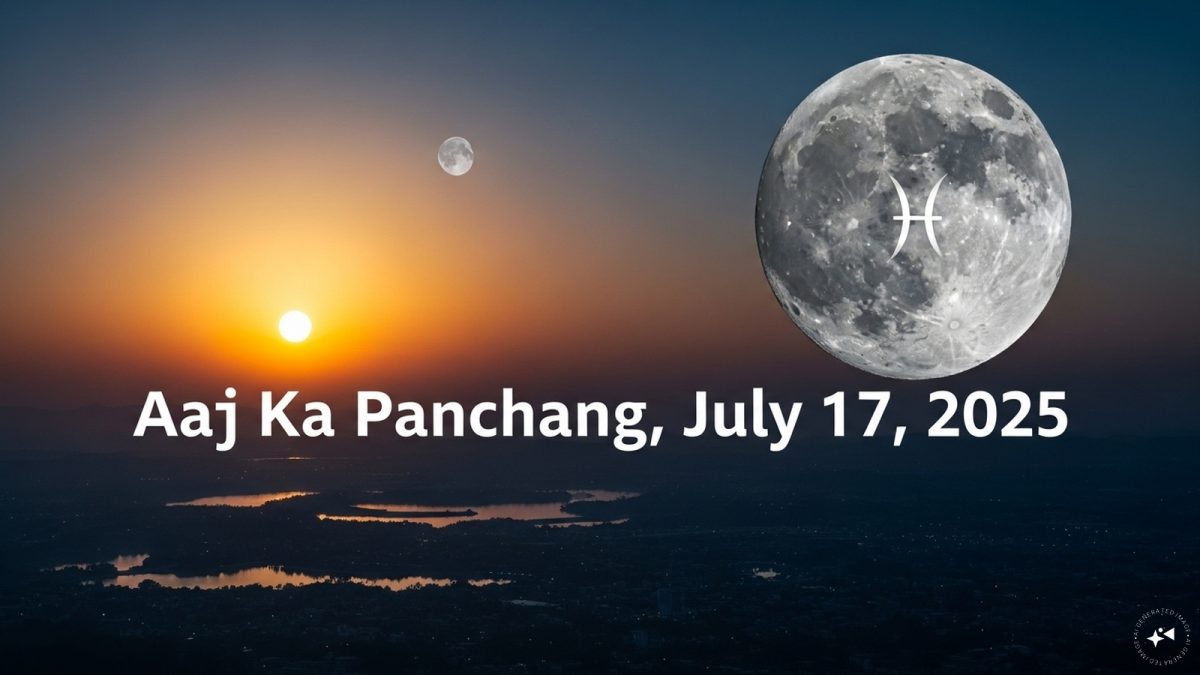 Aaj Ka Panchang, July 17, 2025: Tithi, Vrat, Shubh Muhurat & Rahu Kaal ...