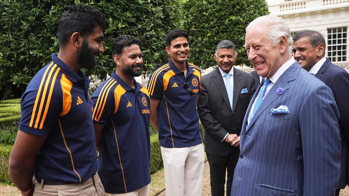 Watch: Indian Cricket Team Meets King Charles III At St. James Palace ...