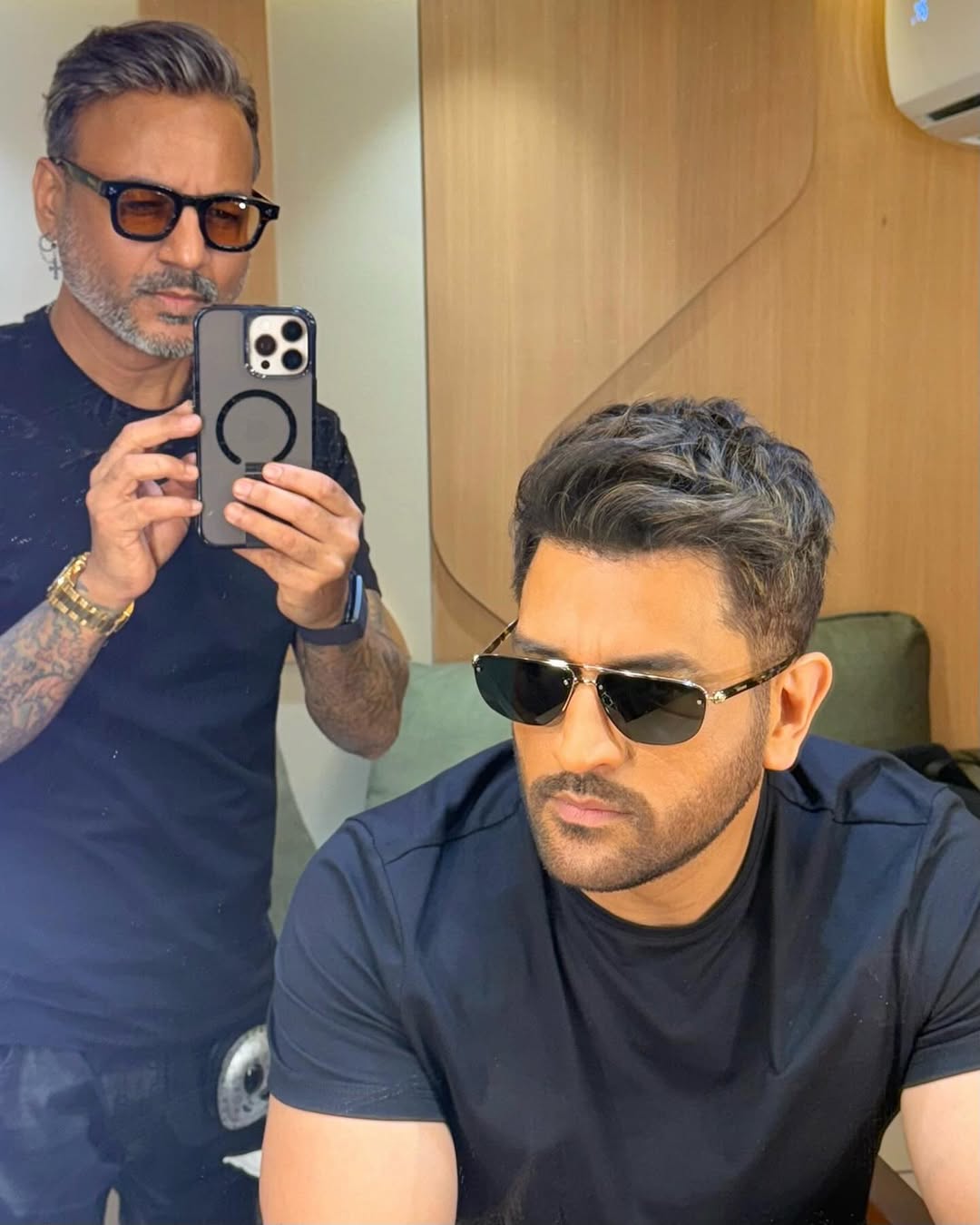 MS Dhoni Debuts Stunning Hairstyle As Fans Wonder If He's Really 44