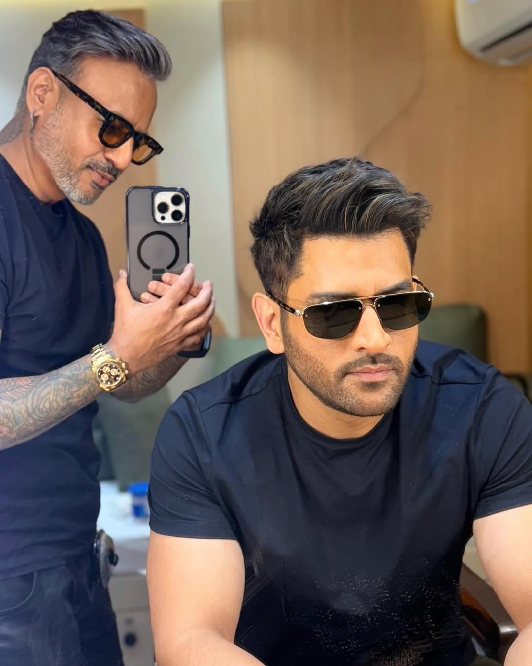 MS Dhoni Debuts Stunning Hairstyle As Fans Wonder If He's Really 44