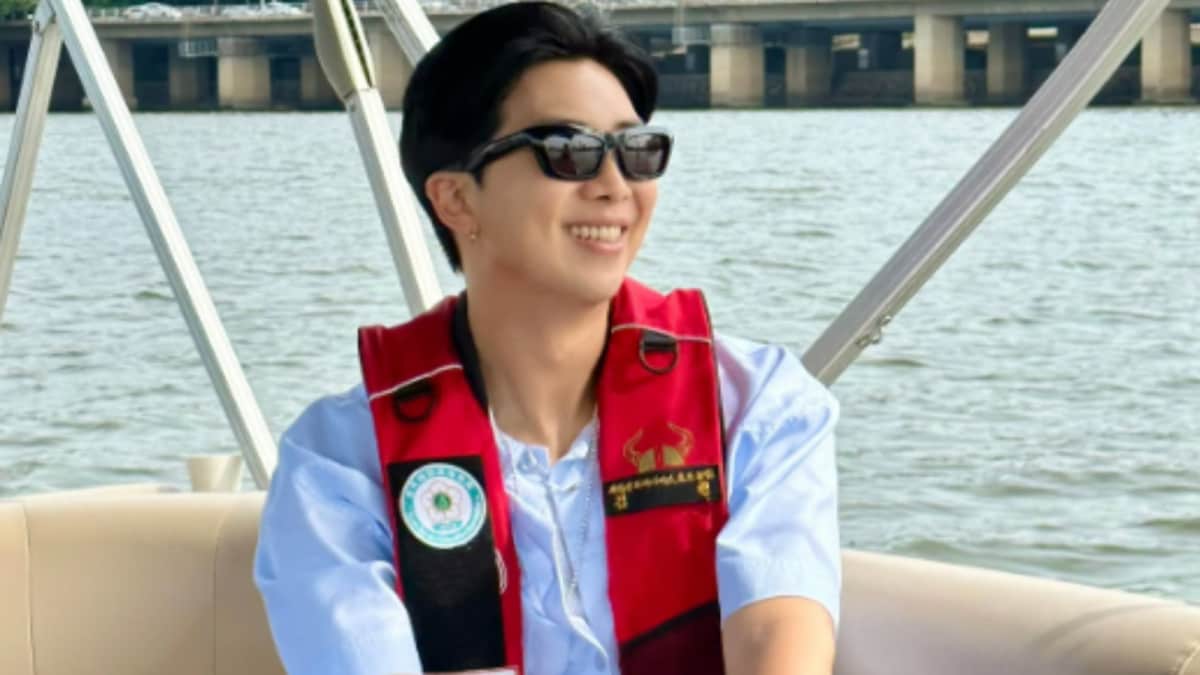 BTS’ RM Spotted At Disneyland In LA, Skips Disguise For A Casual Look ...