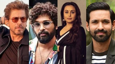Allu Arjun Congratulates Shah Rukh Khan, Vikrant Massey, Rani Mukerji ...