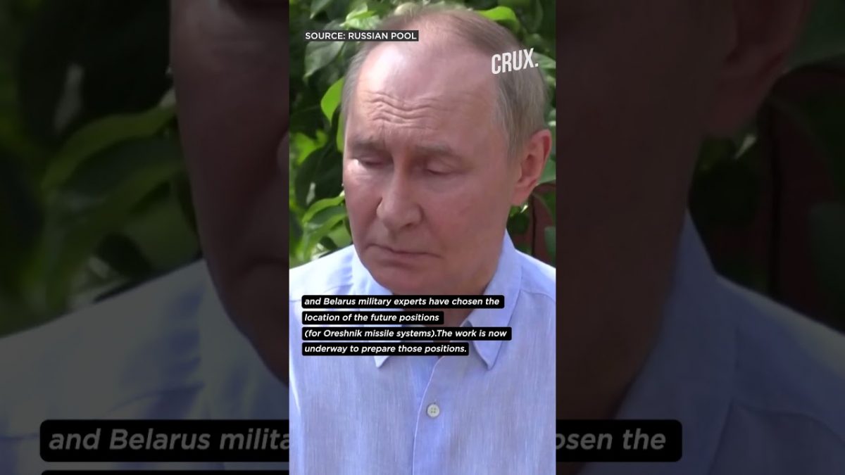 Putin Announces Mass Production of Oreshnik Missiles, Lukashenko’s Dog ...