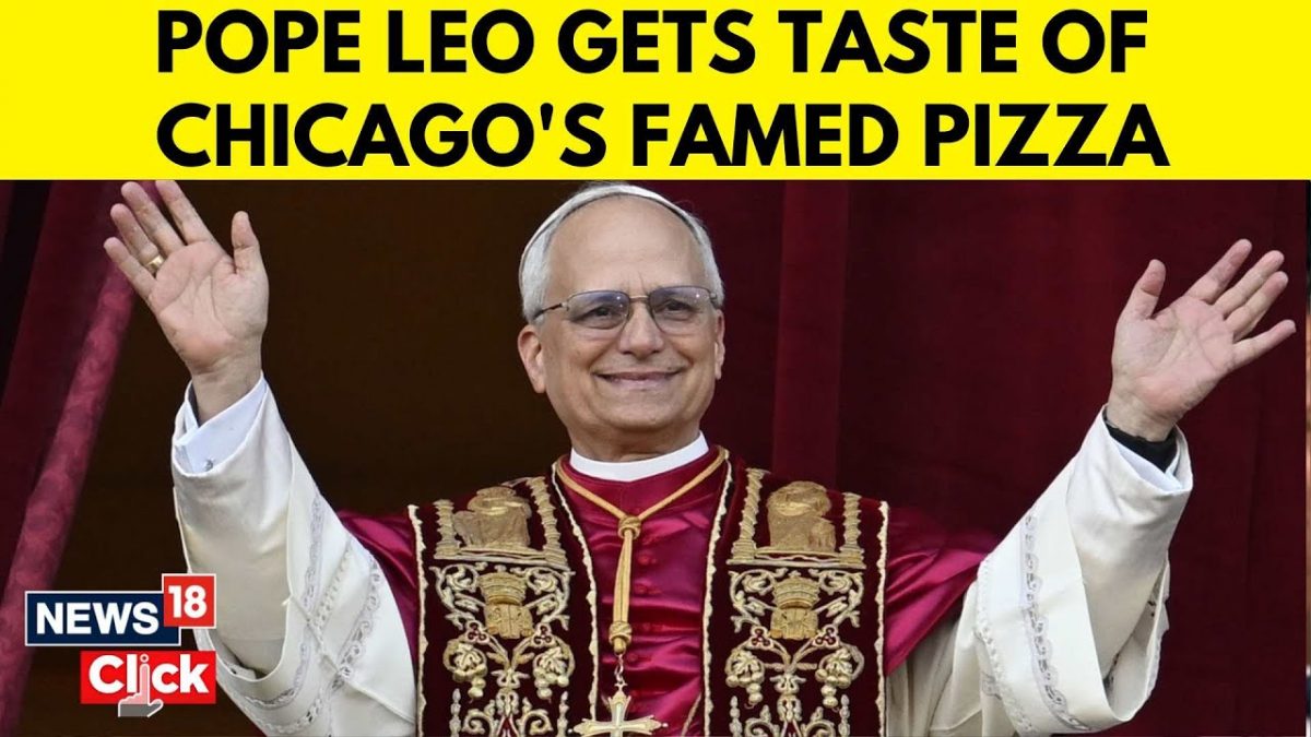 Pope Leo XIV | Pope Leo XIV Given Taste Of Home After Deep Dish Pizza ...