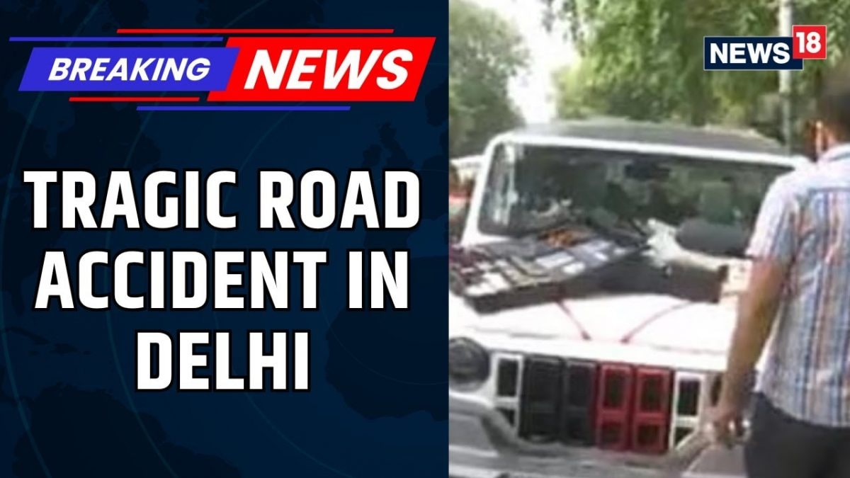 Tragic Accident In New Delhi: One Dead, Another Injured In Road ...