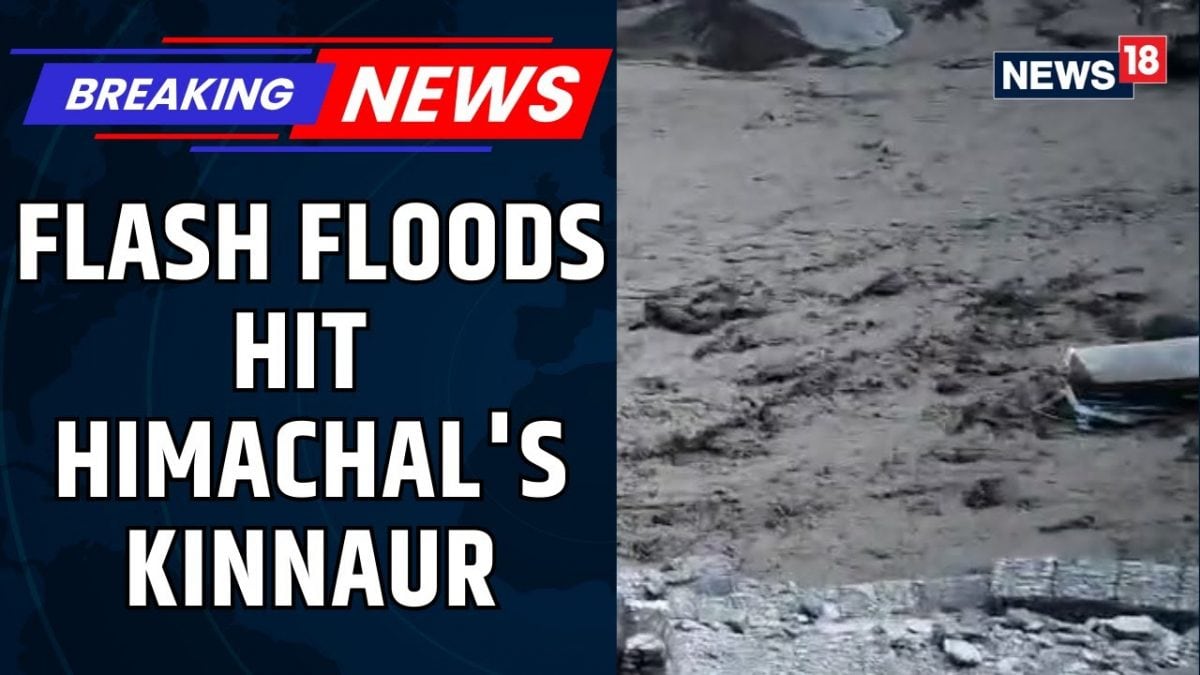Breaking: Flash Floods Strike Himachal Pradesh's Kinnaur District | NH5 ...